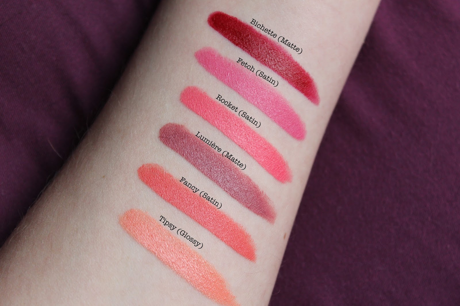 ColourPop Lippie Stix - Swatches | KMC Beauty | KMC BEAUTY
