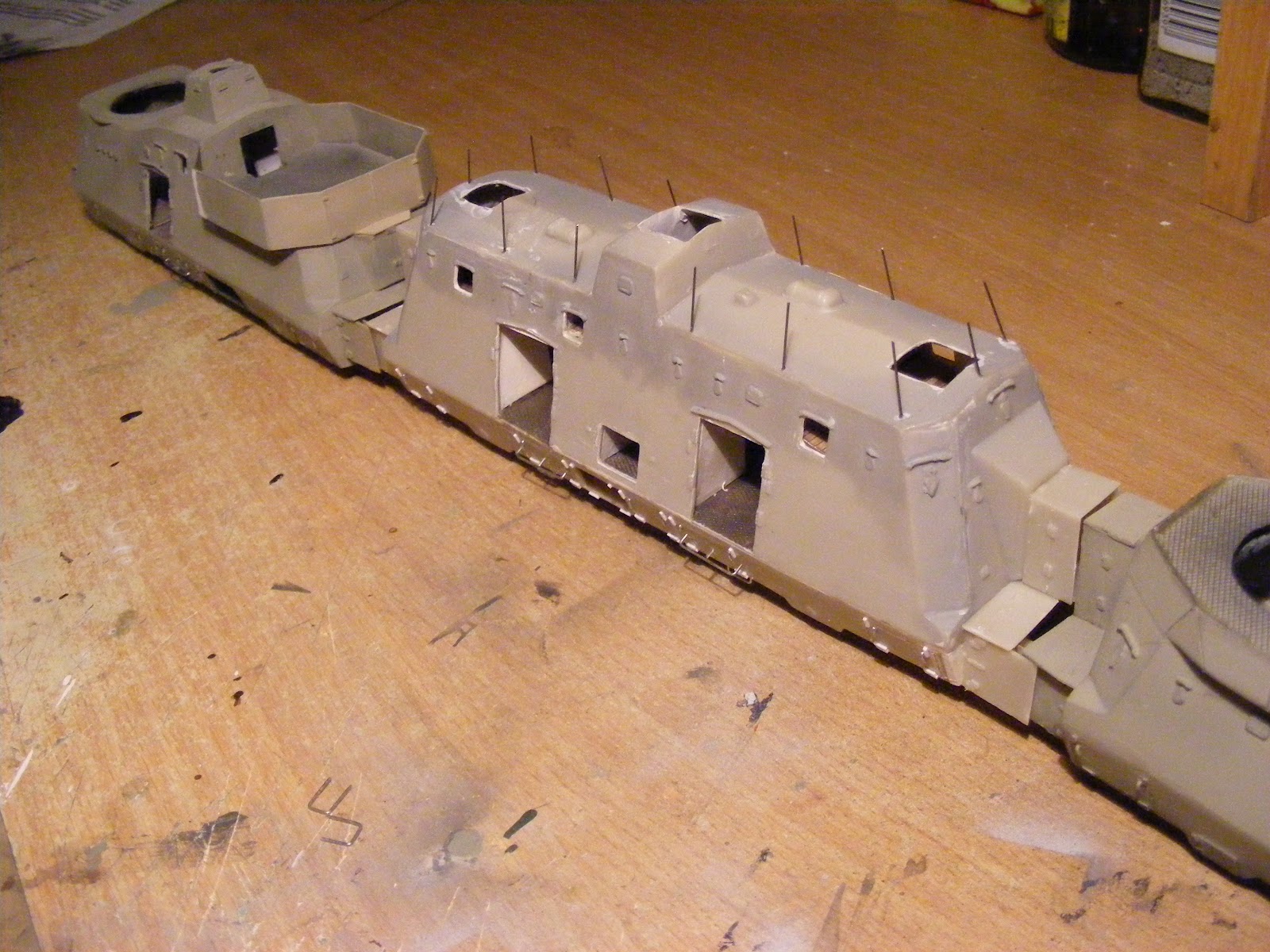 braillebuilder: Armageddon BP-44 Armoured Train Wagons