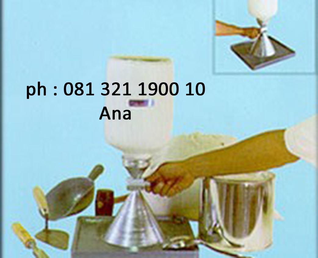 PRODUSEN ALAT LAB TEKNIK SIPIL INDONESIA: JUAL Sand Cone Test Set