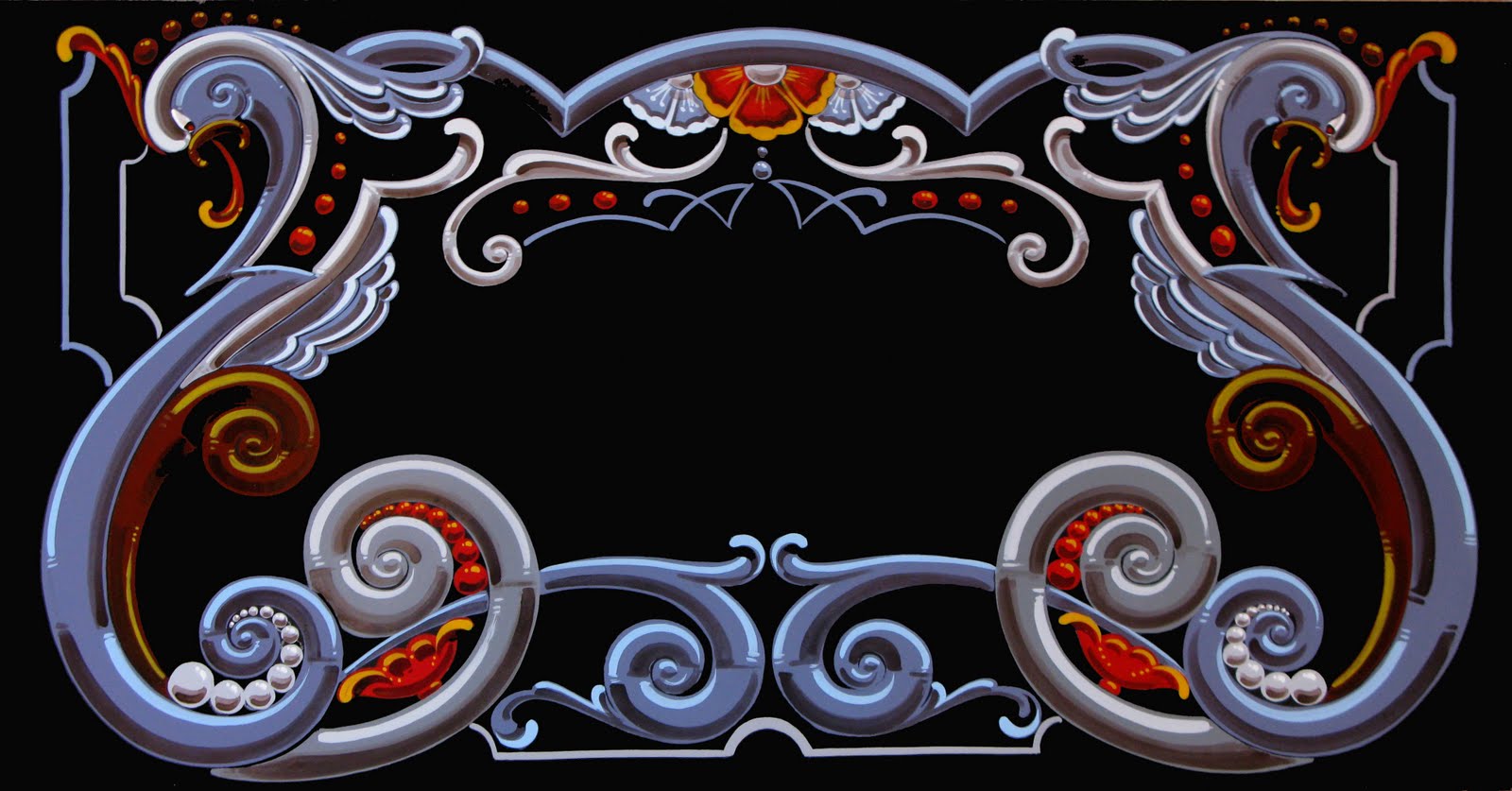 MANDYNGA - FILETEADO PORTEÑO - Artefileteado: Carteles