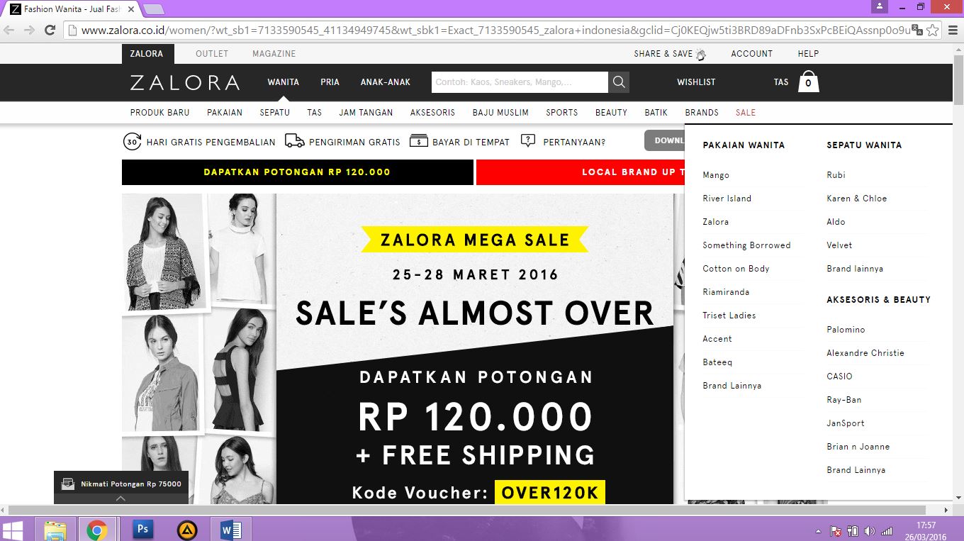 amaliafatham: ANALISA WEB ZALORA