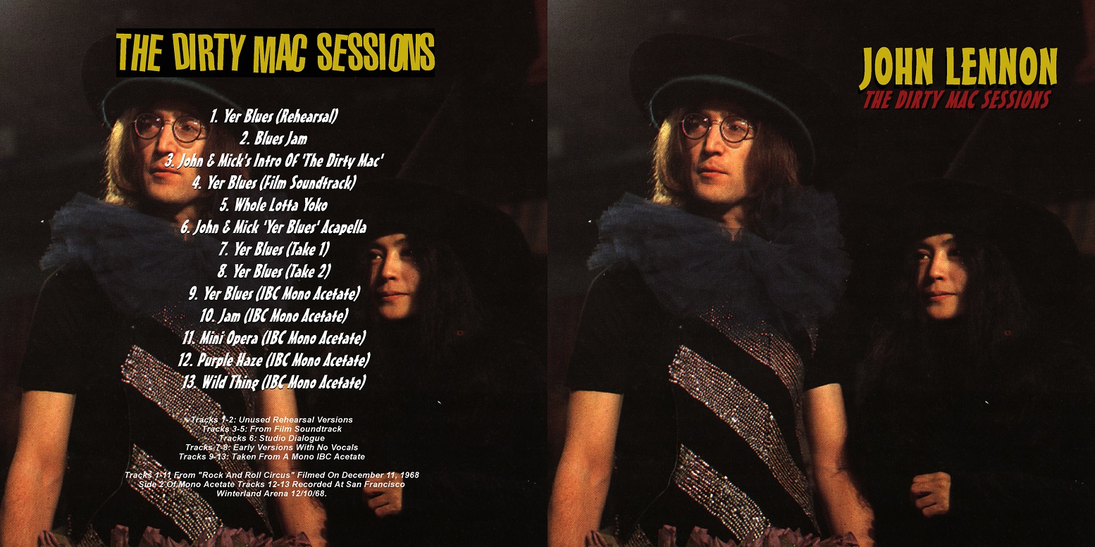 T.U.B.E.: John Lennon with Eric Clapton - The Dirty Mac Sessions (STU/FLAC)