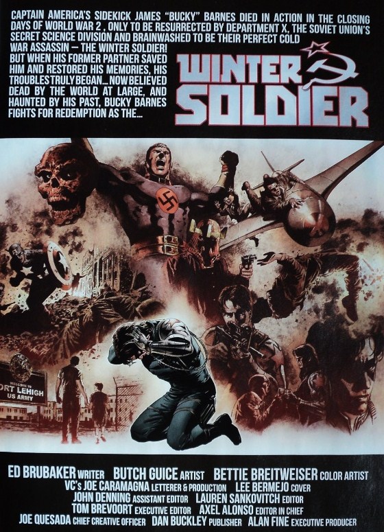 Arion's Archaic Art: Winter Soldier # 1 - Ed Brubaker & Butch Guice