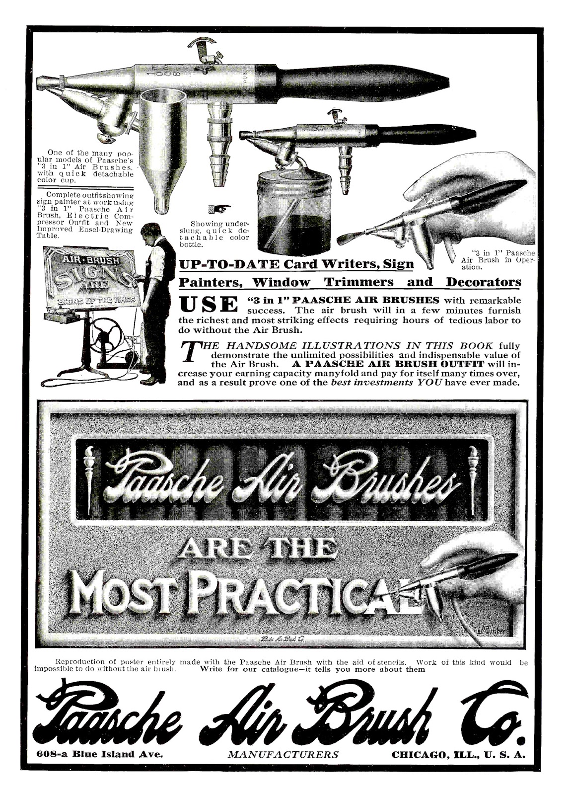 Vintage advertising clip art