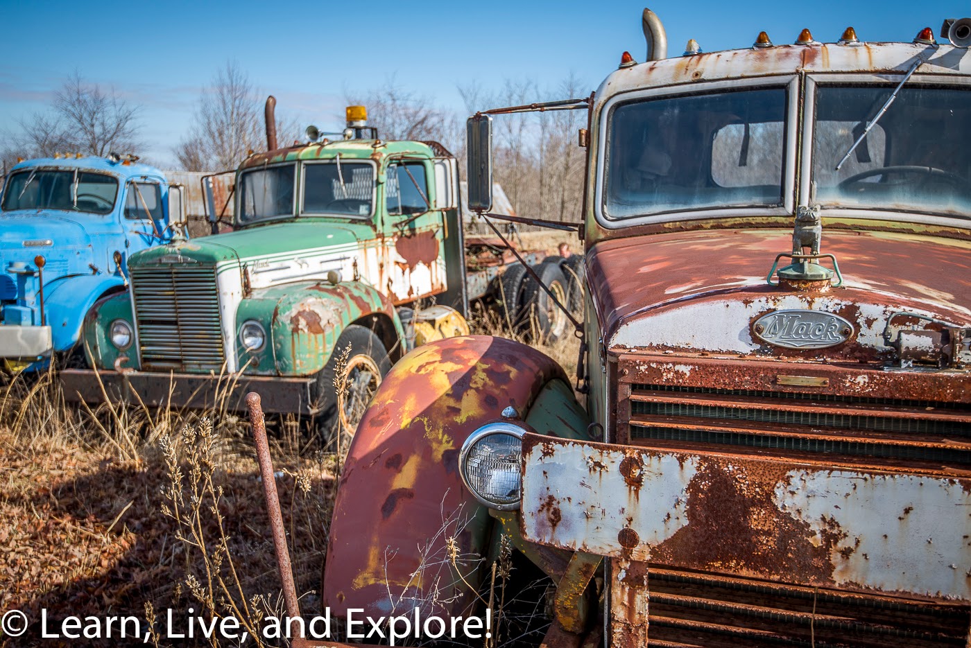 A Truck Graveyard in Columbia, VA ~ Learn, Live, and Explore!