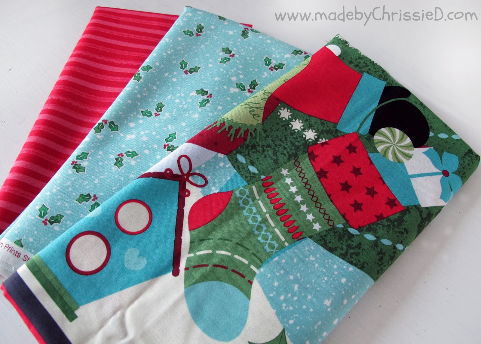 Sew in Love {with Fabric}: Christmas in July: Santa Sack