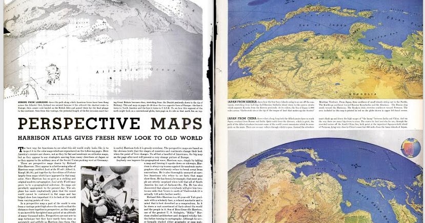 Data Deluge: Richard Edes Harrison - working methods