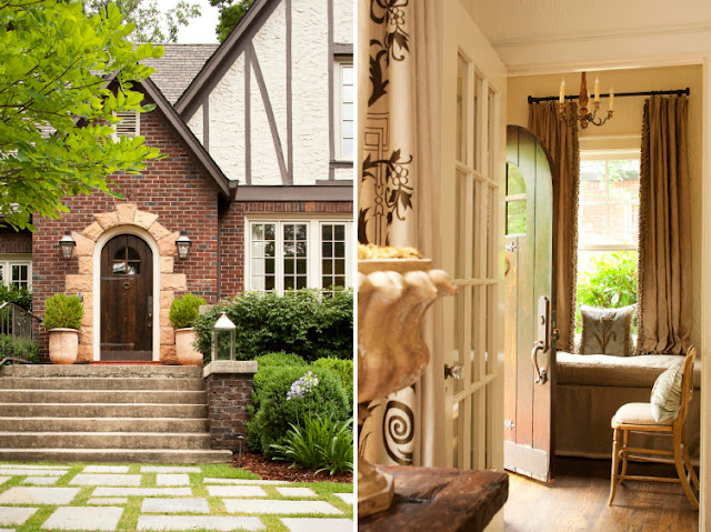 New Home Interior Design: Hollywood Tudor