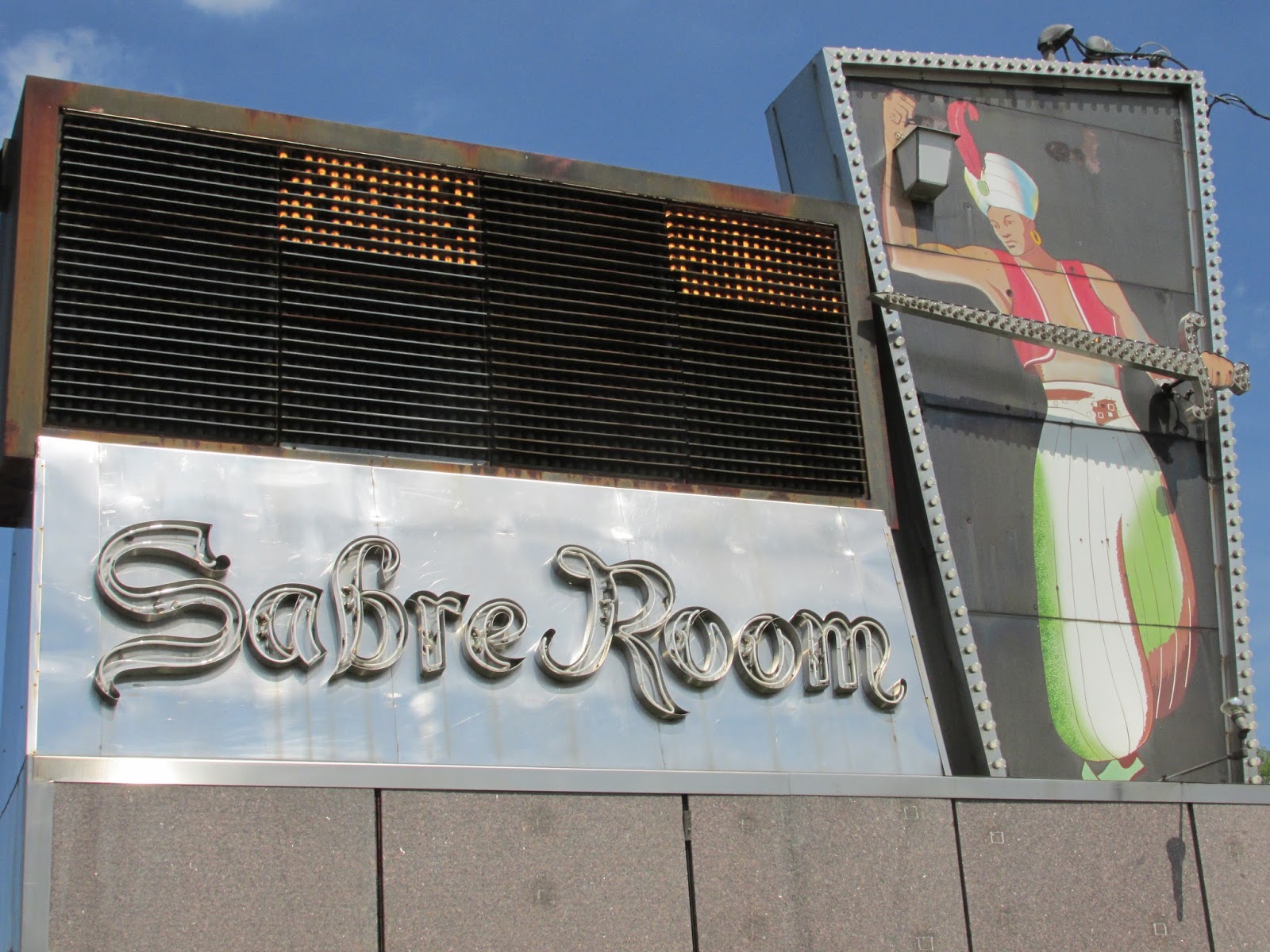 Eddie's Rail Fan Page: The recently closed Sabre Room Banquet Hall ...