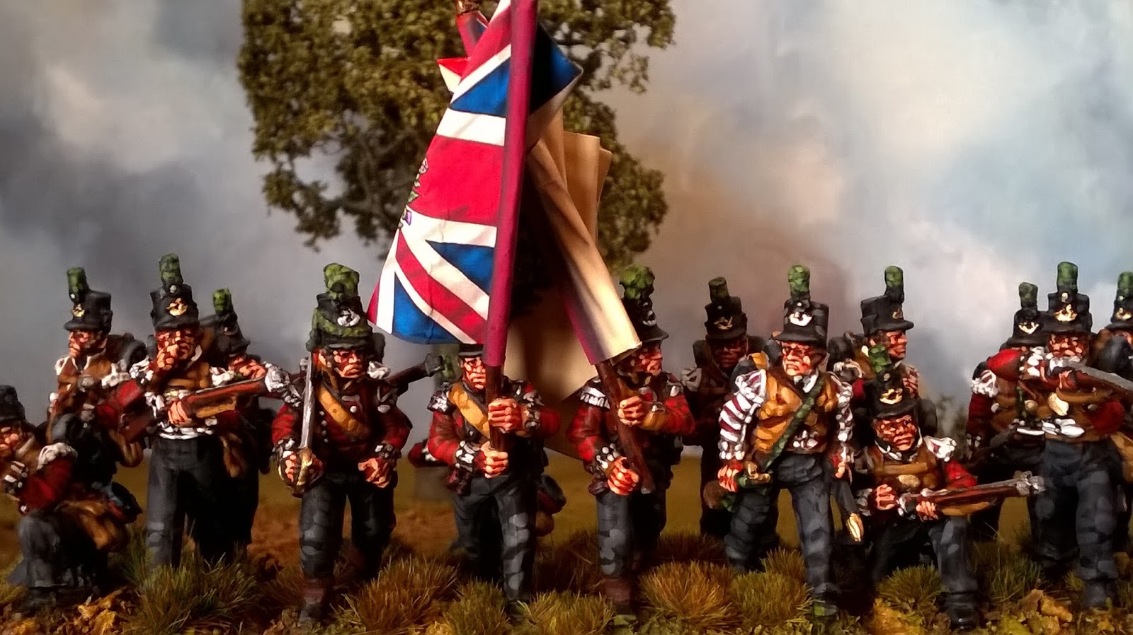 Painting Lead and other stuff.: 52nd Oxfordshire Light Infantry