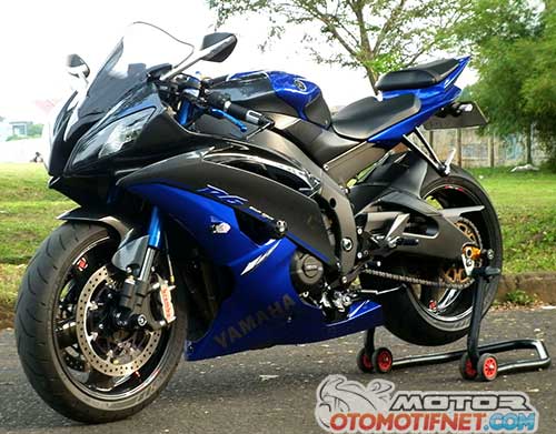 Foto Modifikasi Ringan Yamaha YZF-R6 Keren Abis