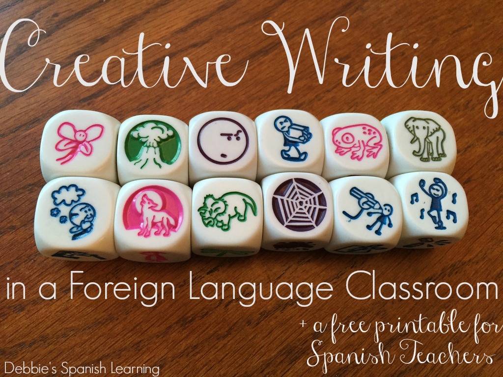 Debbie's Spanish Learning: Story Cubes {Fluency in Second Language Writing}