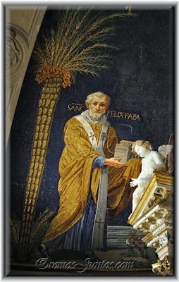 Vidas Santas: San Félix IV, Papa