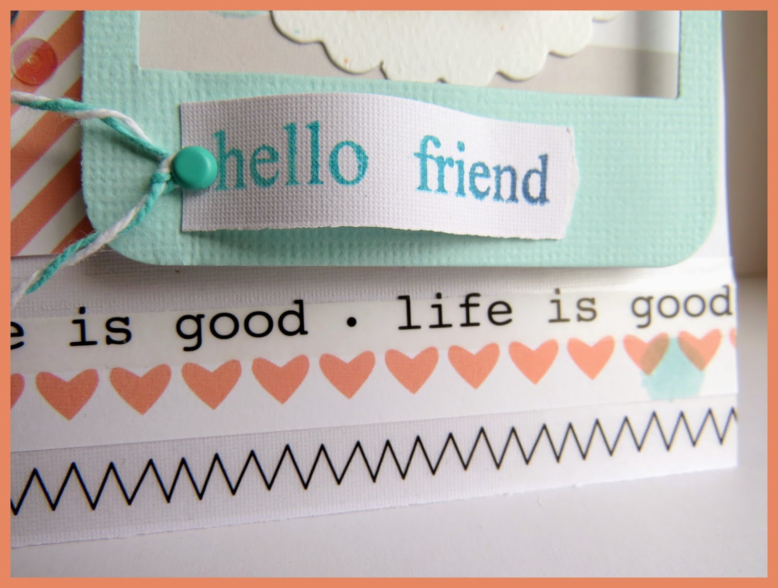 SRM Stickers: {hello friend!} by Shannon