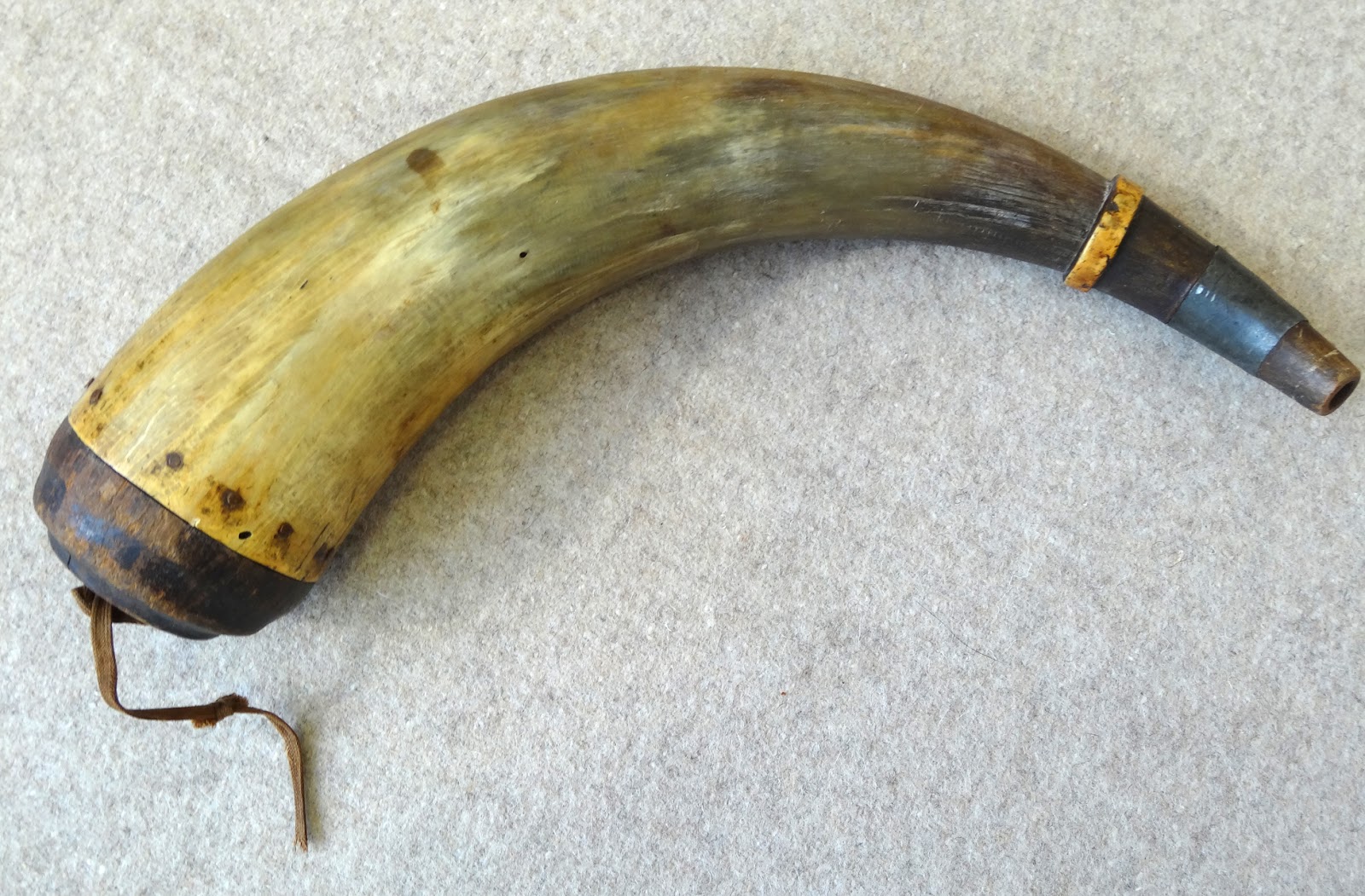 Contemporary Makers: Antique Powder Horn