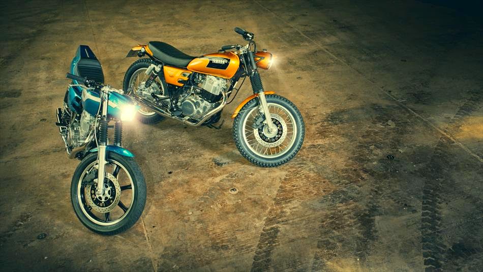 Racing Cafè: Yamaha SR 400 "Stallion & Bronco" by Kedo