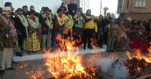 Reciben con ritos el año nuevo aimara 5525 | Tradiciones y Costumbres ...