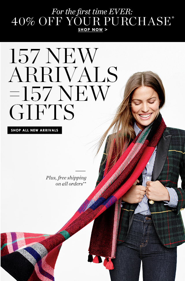 J.Crew Aficionada: New Arrivals at J.Crew (plus 40% off & free shipping!!!)