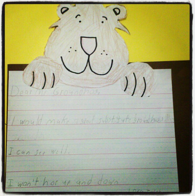 Teachery Tidbits: Substitute Groundhog