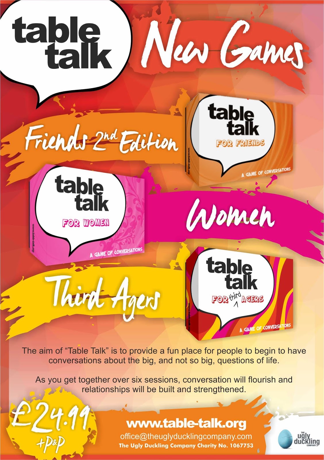 Three new Table Talk resources