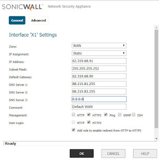 Dell SonicWALL Firewall Appliance WAN and LAN Configuration - Code ...