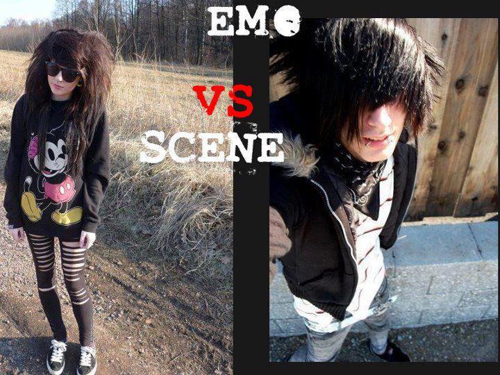 Emo Boy and Girls: EMOs VS SCENEs