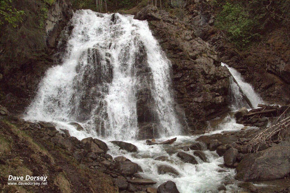 Off to see Barbara Falls in Eagle River