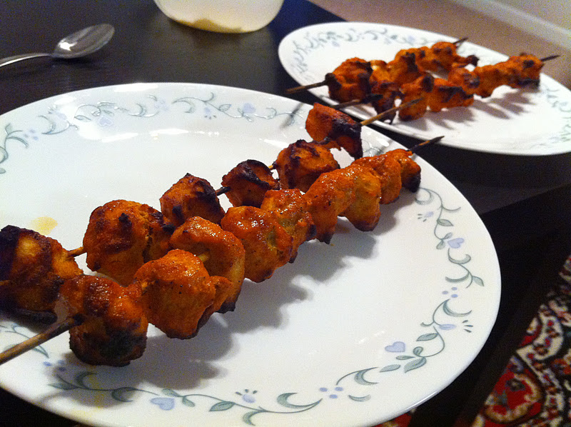 Anitha's Kitchen: Simple Chicken kabab