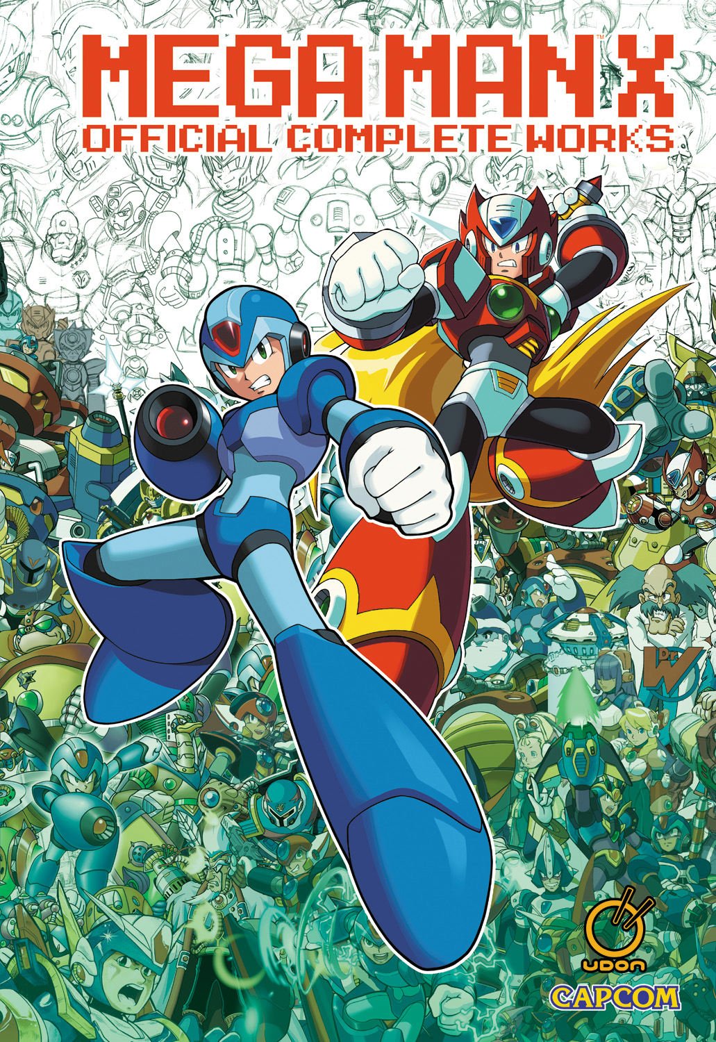 Rockman Corner: Hardcover Mega Man X: Official Complete Works Now ...