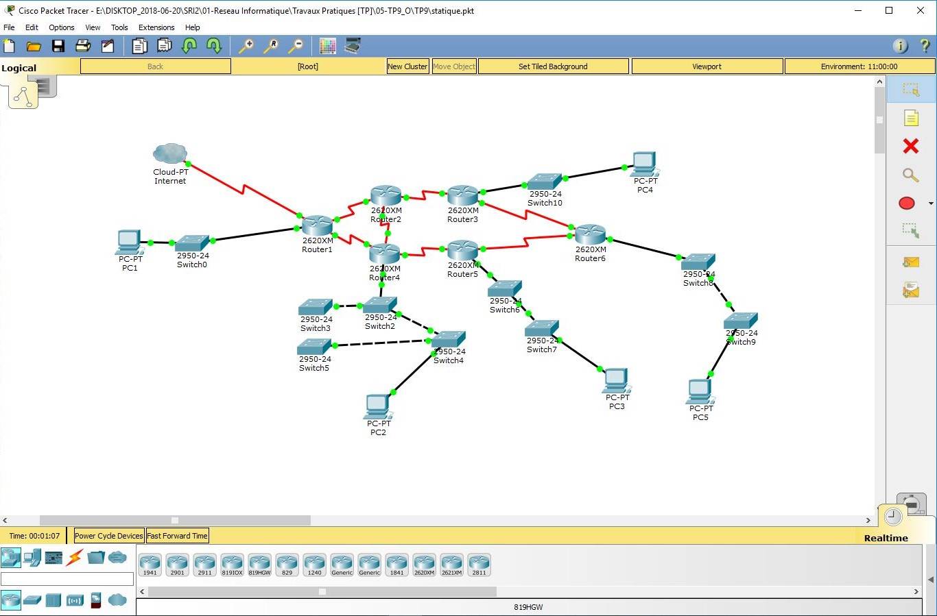 CoursArchive: Cisco Packet Tracer v7.0 et v7.1.1