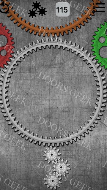 Gears Logic Puzzles Level 115 Solution ~ Doors Geek