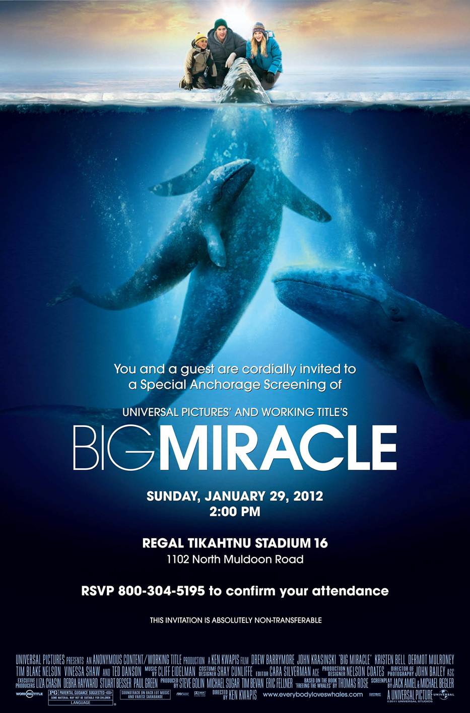 Big Miracle: The Anchorage Screening | The Architect and The Artist
