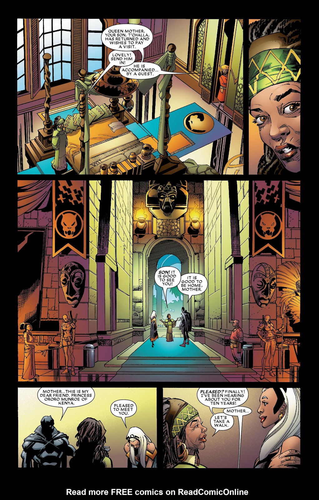 Read online Black Panther: The Bride comic - Issue # TPB