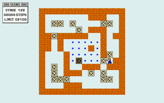 Sokoban: Sokoban lessons - Storage: One entrance