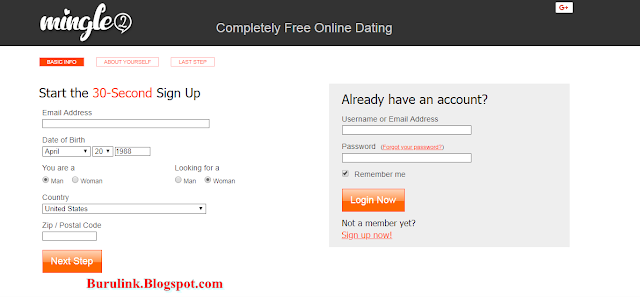 BURULINK: How To Sign Up Mingle2 Account - Free Online Dating Site