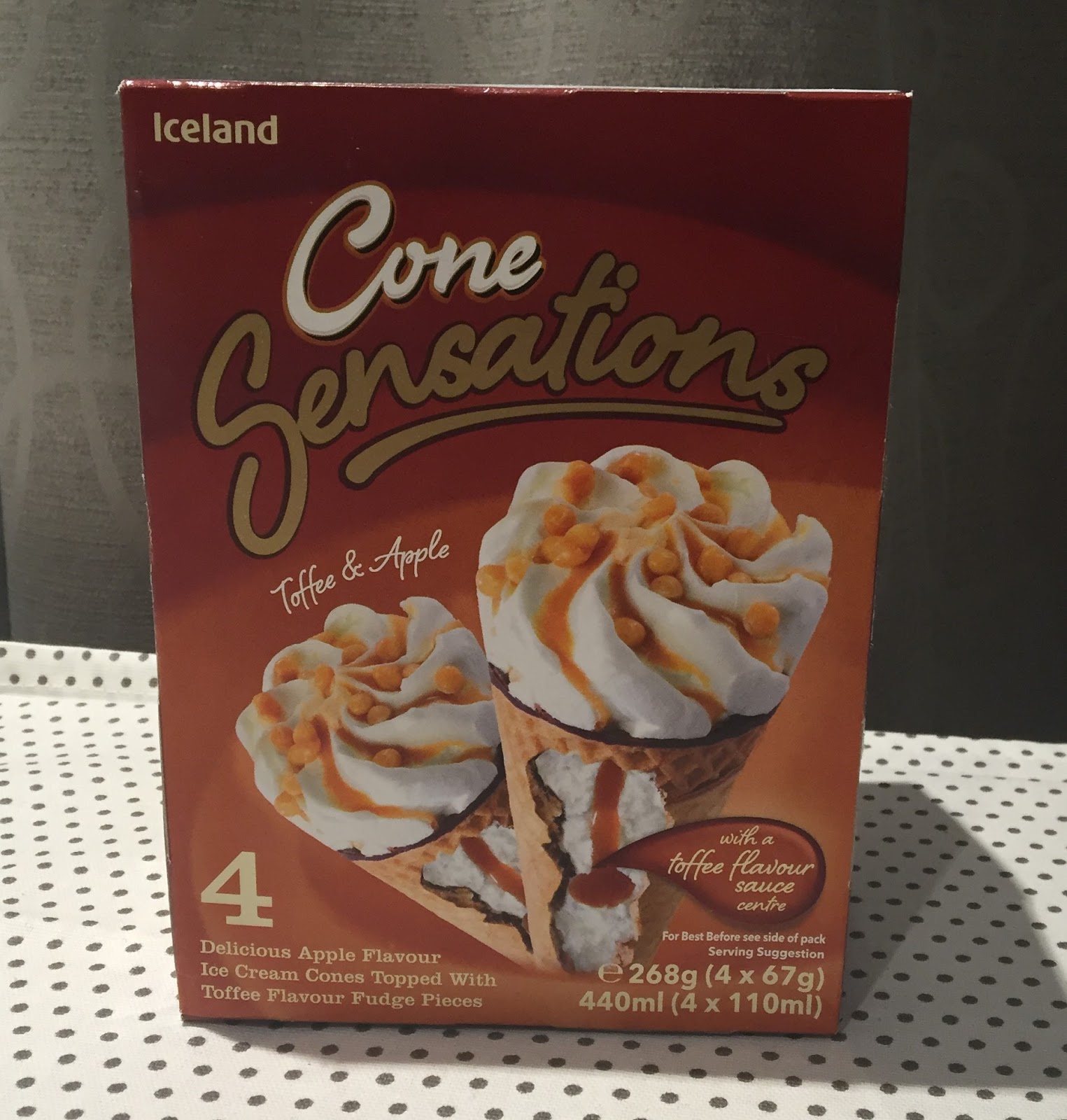 Archived Reviews From Amy Seeks New Treats: NEW! Toffee Apple Cone ...