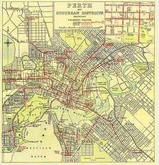 The Fremantle Doctor: Some old school tram maps