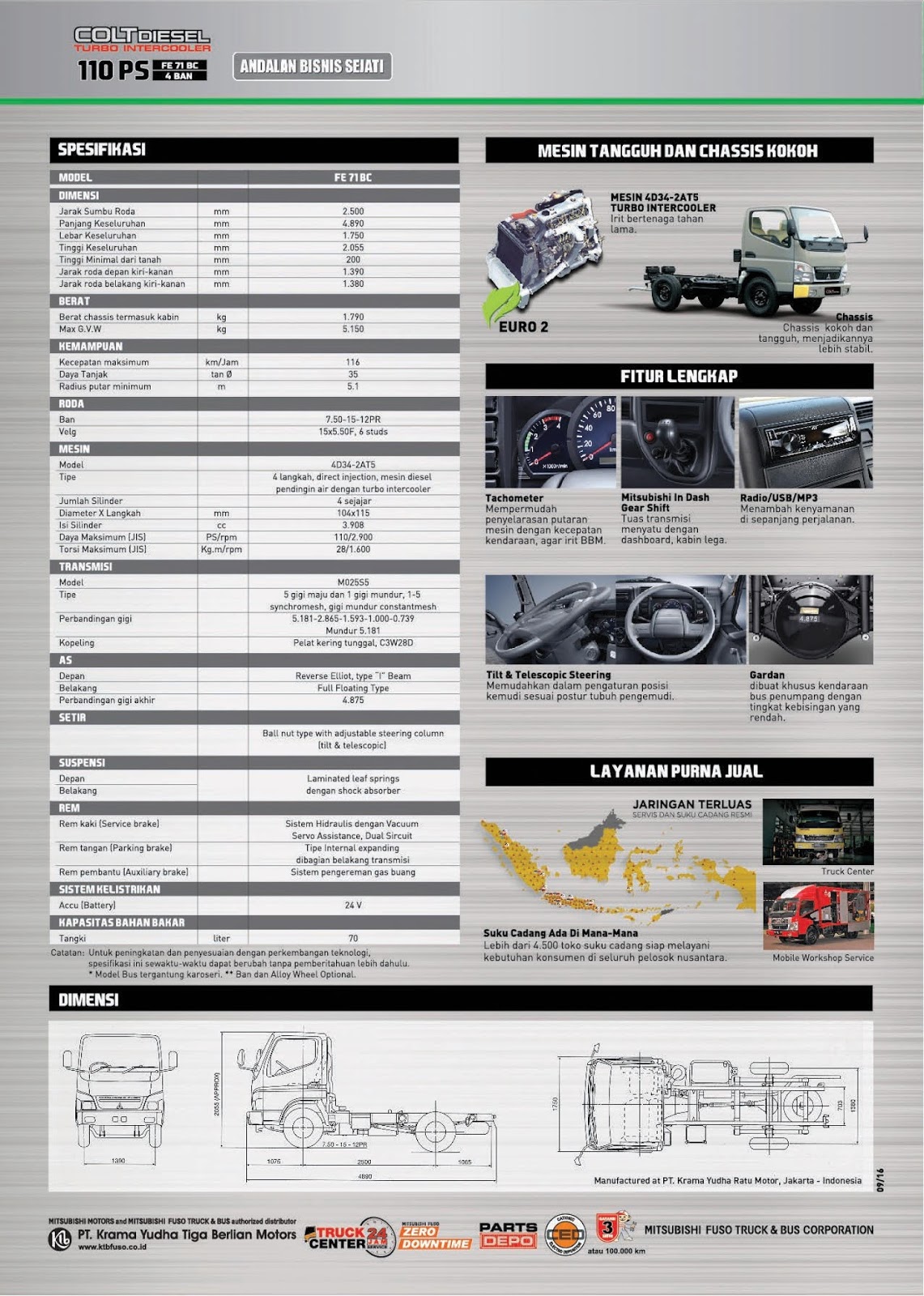 COLT DIESEL MITSUBISHI
