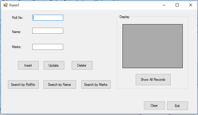 Insert Update Delete and Search Data in local databases Using C# - Tech ... Insert Update Delete and Search Data in local databases Using C# - Tech ...