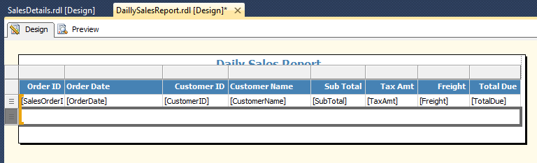 Sub Report in SSRS - IT Developer Zone