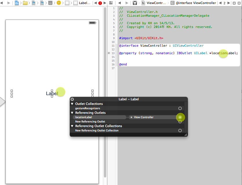 KH的程式世界: [iOS] 取得所在位置 CLLocationManager & CLLocationManagerDelegate