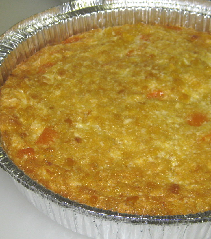 Bake With Bizzy - (Non Dairy Ricotta Corn Pudding)