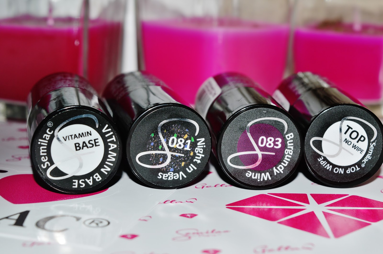 Semilac - lakiery hybrydowe