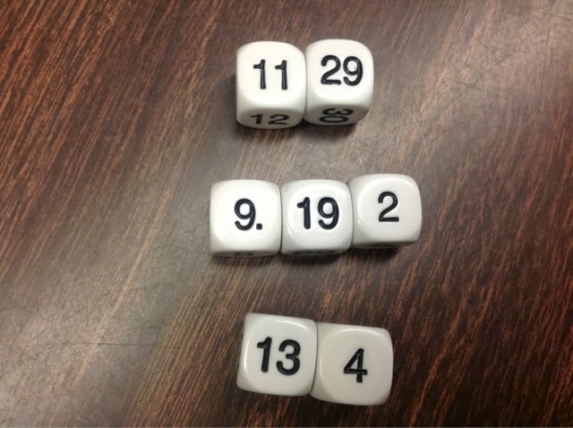 The Elementary Math Maniac: A set of 7 Dice to Promote Additive ...