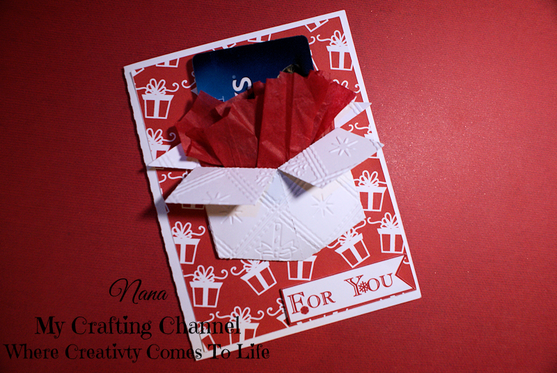 3D Christmas Present Cards