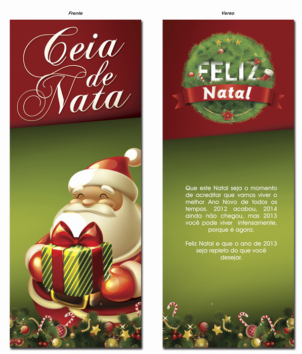 CONVITADA: Ceia de Natal - Menu