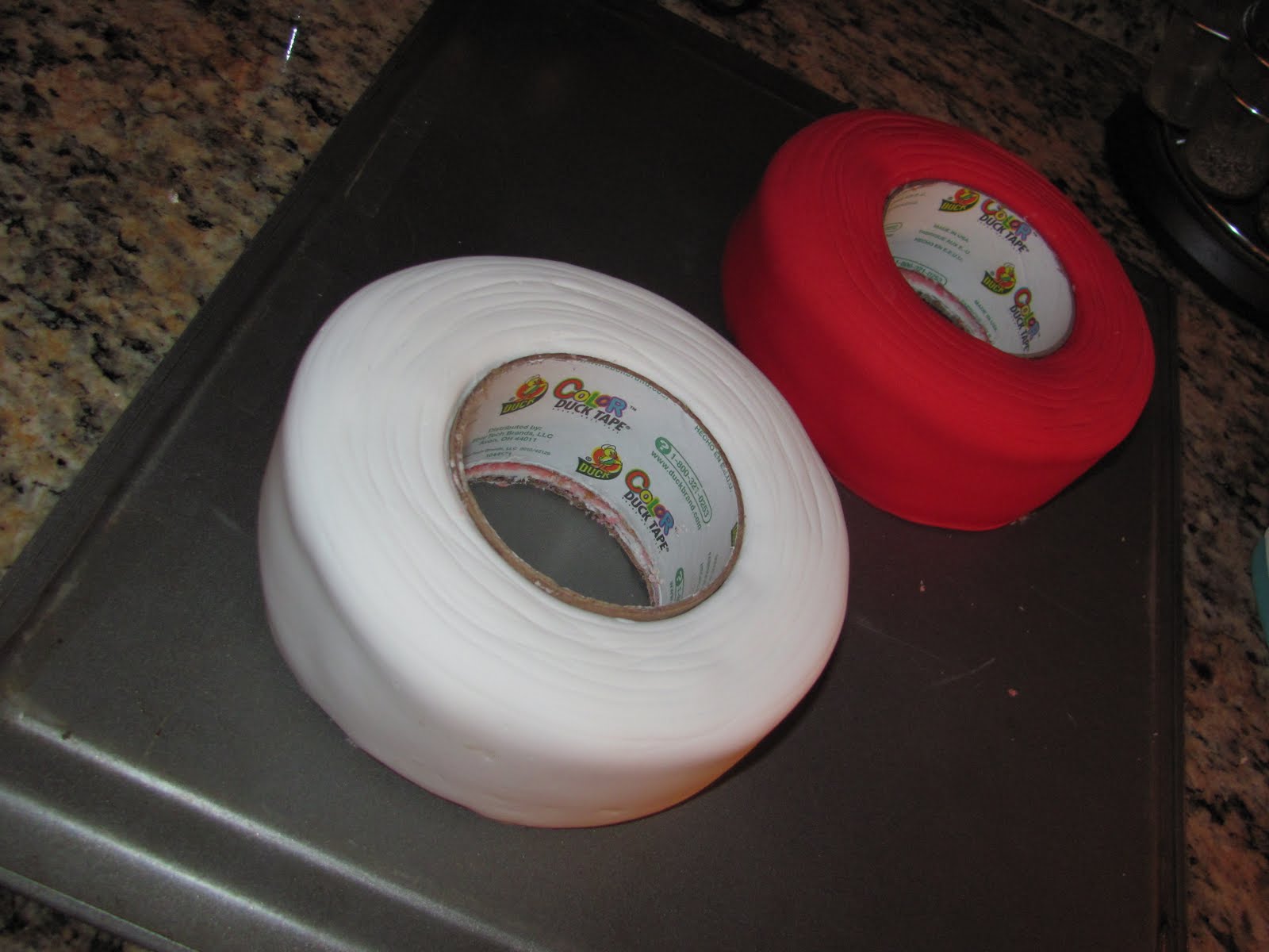 Cakes by Jen: Duct Tape 30th Birthday Cake