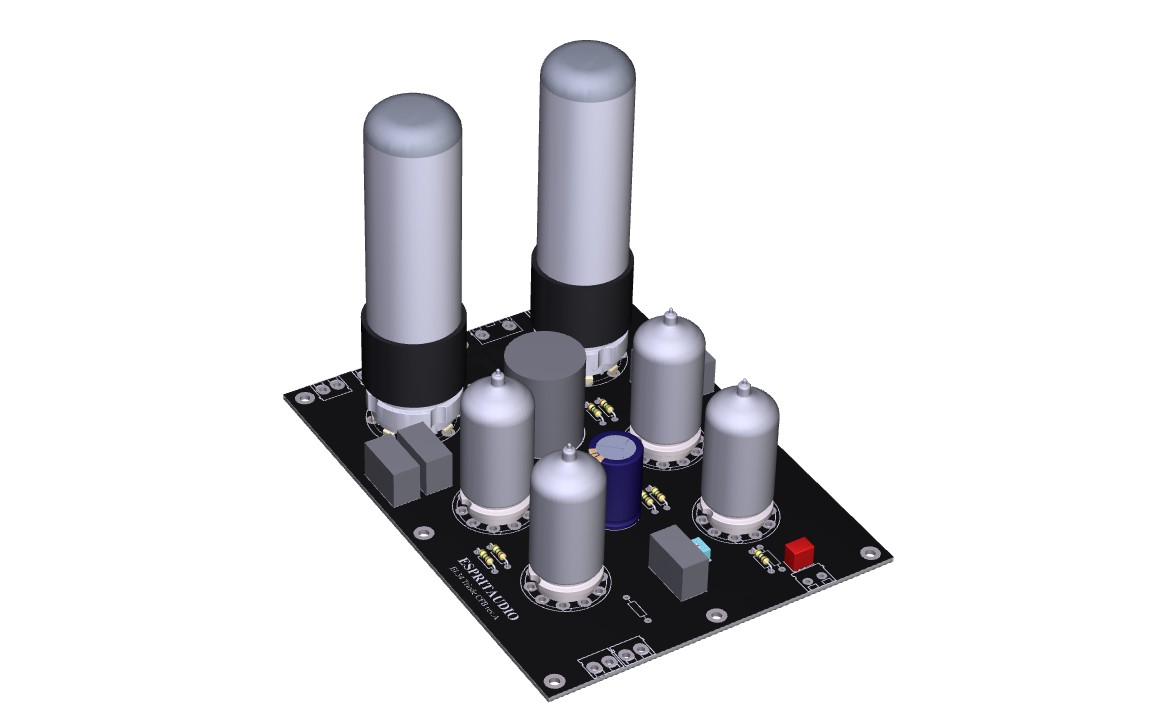 ESPRITAUDIO: Tube Power amplifier using EL34 in Triode connection and ...