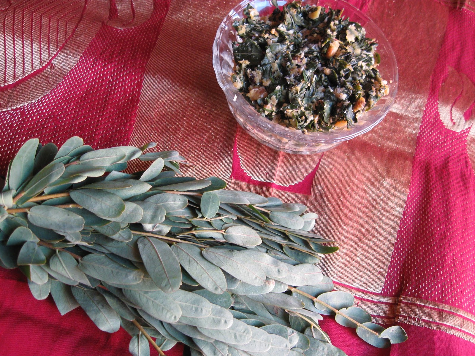 Agase Soppu Palya / Agathi Leaf Curry - Malas-Kitchen