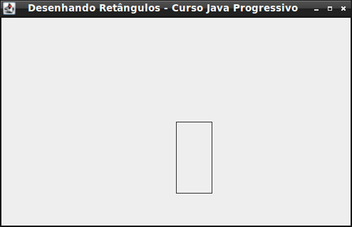 Como desenhar retângulos e quadrados - Java Progressivo